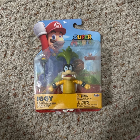 Toys | Super Mario Iggy Action Figure With Magic Wand | Poshmark